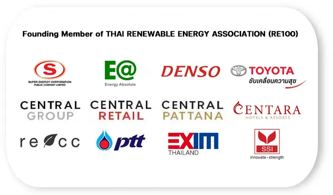 Founding Member - สมาคมพลังงานหมุนเวียนไทย (อาร์อี 100) Thai Renewable ...